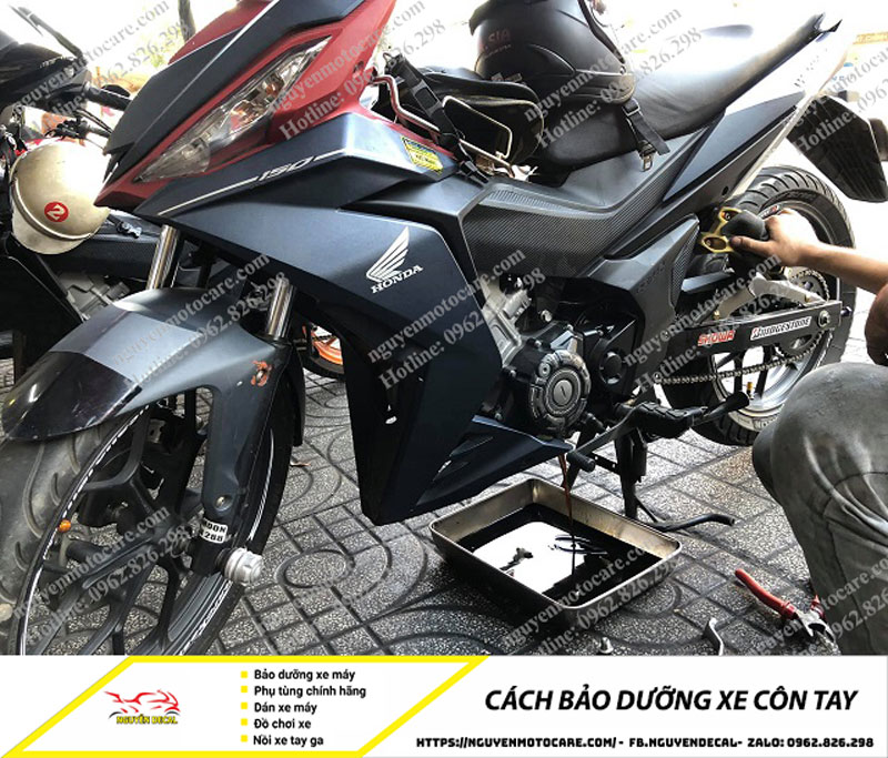 Cách bảo dưỡng xe côn tay mà bạn nên biết